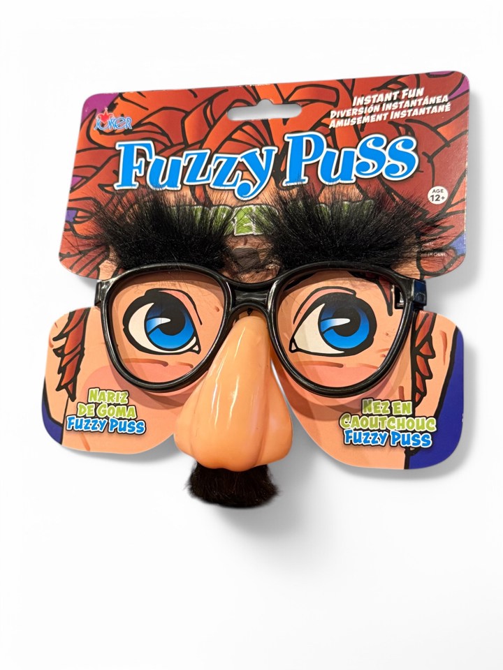 Fuzzy Puss Rubber Nose — Madhatter Magic Shop
