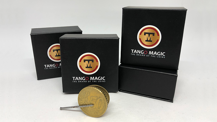 Magnetic Flipper Coin E0033 (50 Cent Euro) by Tango- Trick — Madhatter ...