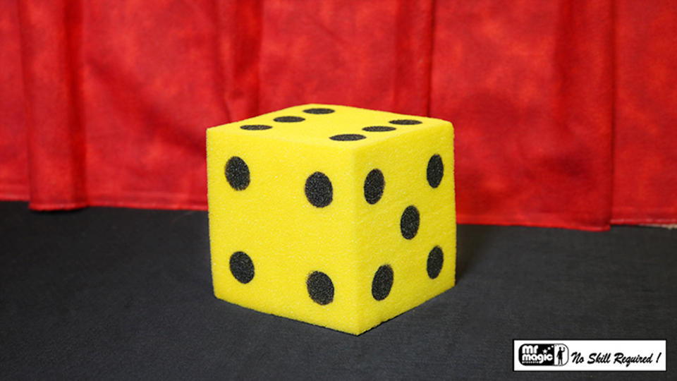 Ball to Dice (Yellow/Black) - Madhatter Magic Shop