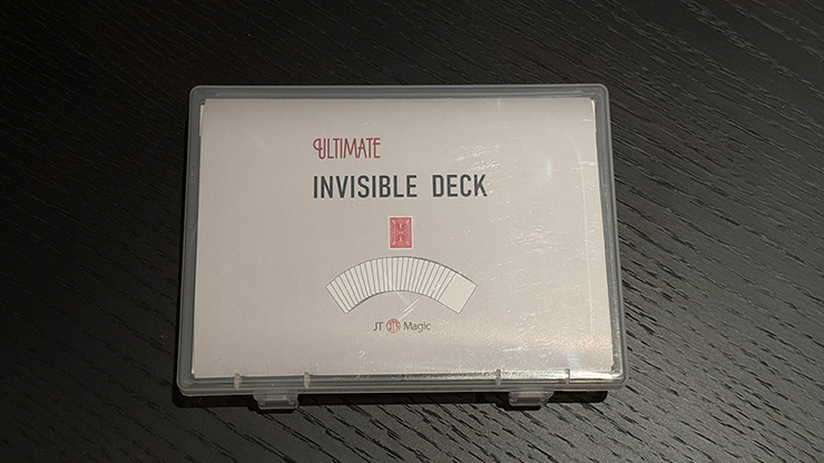 Ultimate Invisible Deck by Sway Liu and JT Magic (Blue) — Madhatter ...