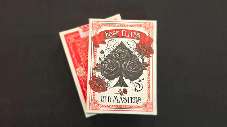 Rose Elites - Old Masters (Red) Marked Deck Playing Cards — Madhatter ...