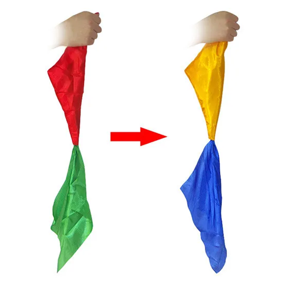Color Changing Silks — Madhatter Magic Shop