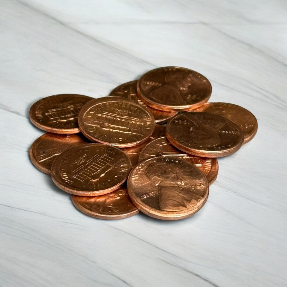 Mini Coin Pennies (Dozen) — Madhatter Magic Shop