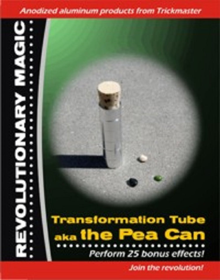 Transformation Tube - Aluminum - Madhatter Magic Shop