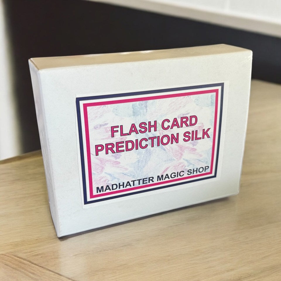 Flash Card Prediction Silk — Madhatter Magic Shop