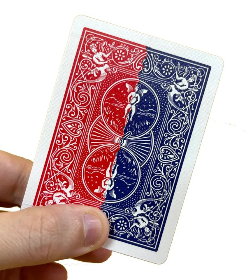 Nu Way Toss Change Card — Madhatter Magic Shop